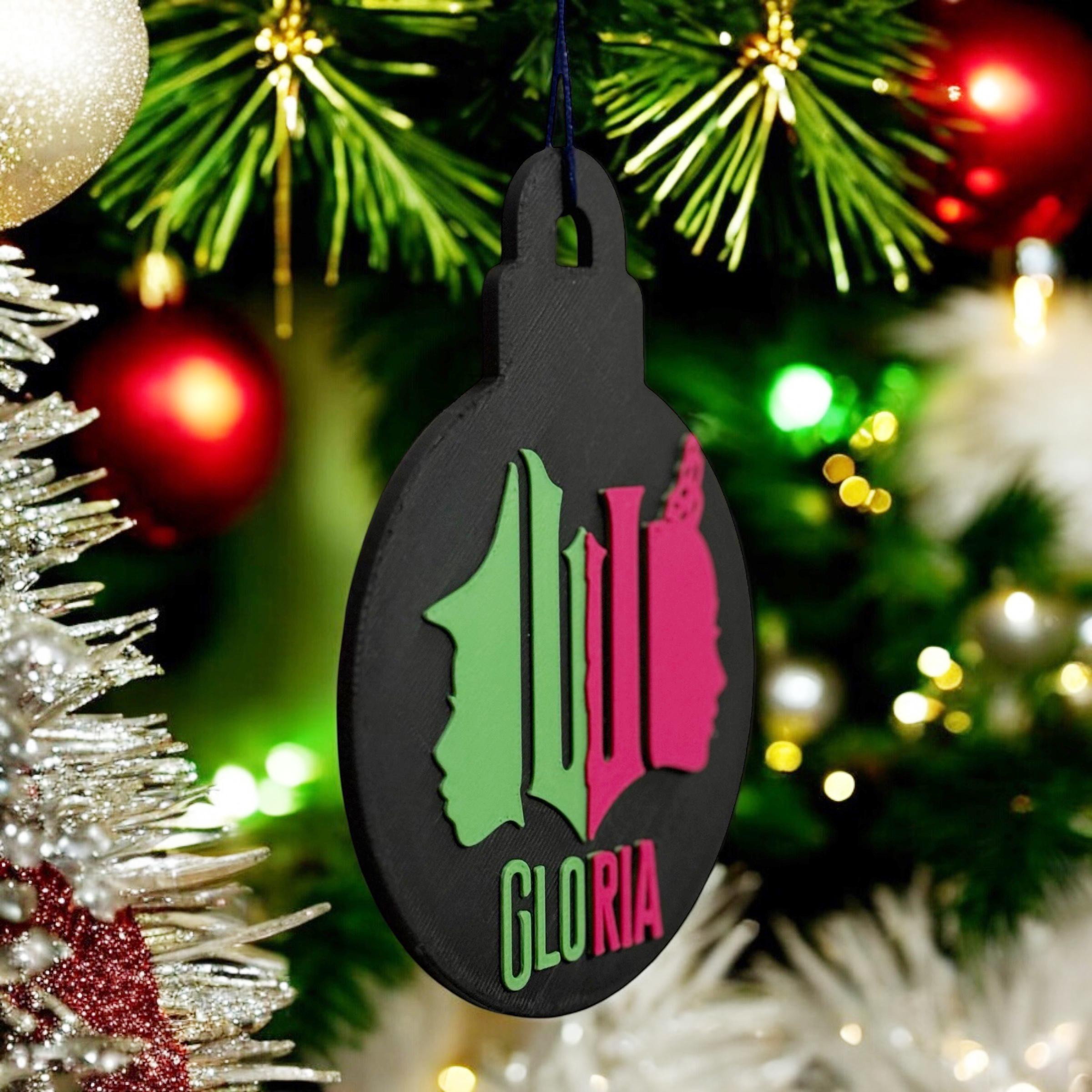 Personalized Wicked Fan Christmas Tree Ornament | Holiday Decoration ...