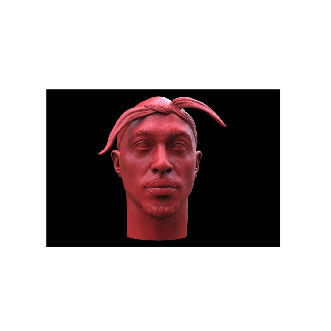 Tupac Shakur Headphone,bust - Etsy