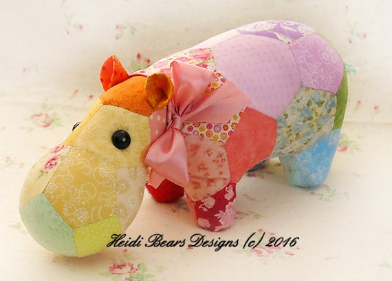 The Happy Hippo Sewing Pattern | Etsy