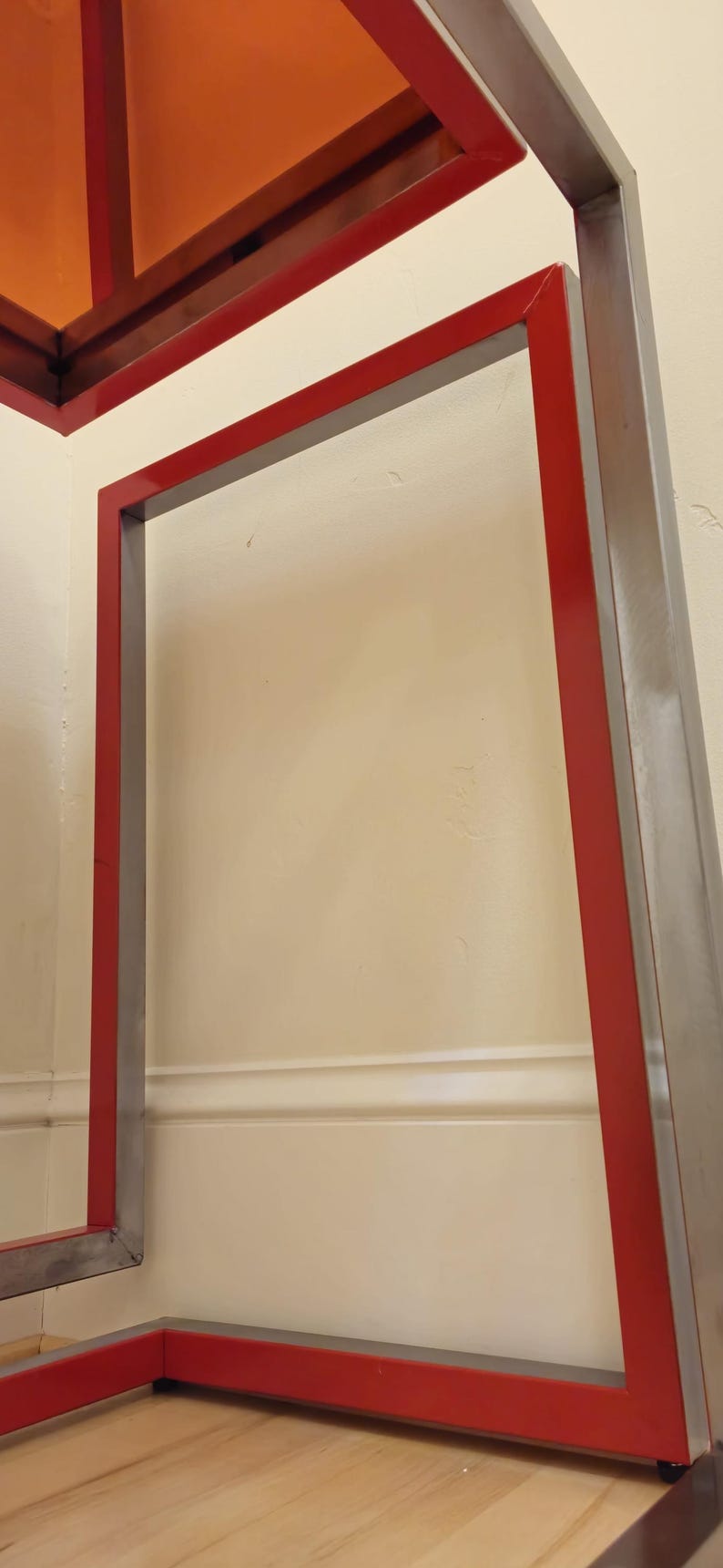 Unique Infinity Coffee Table: TIG Welded Steel, Acrylic & Wood - Etsy