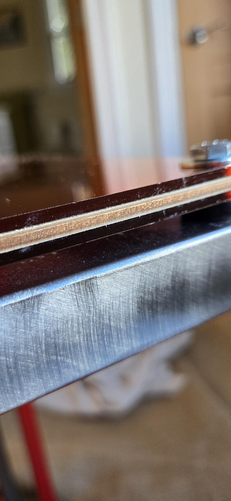 Unique Infinity Coffee Table: TIG Welded Steel, Acrylic & Wood - Etsy