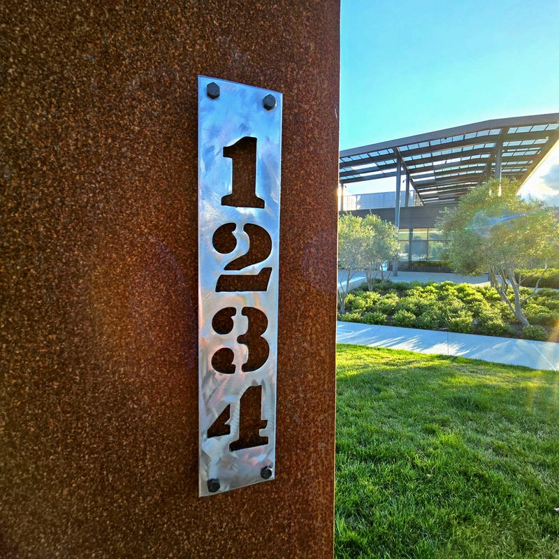 Metal House Numbers - Etsy