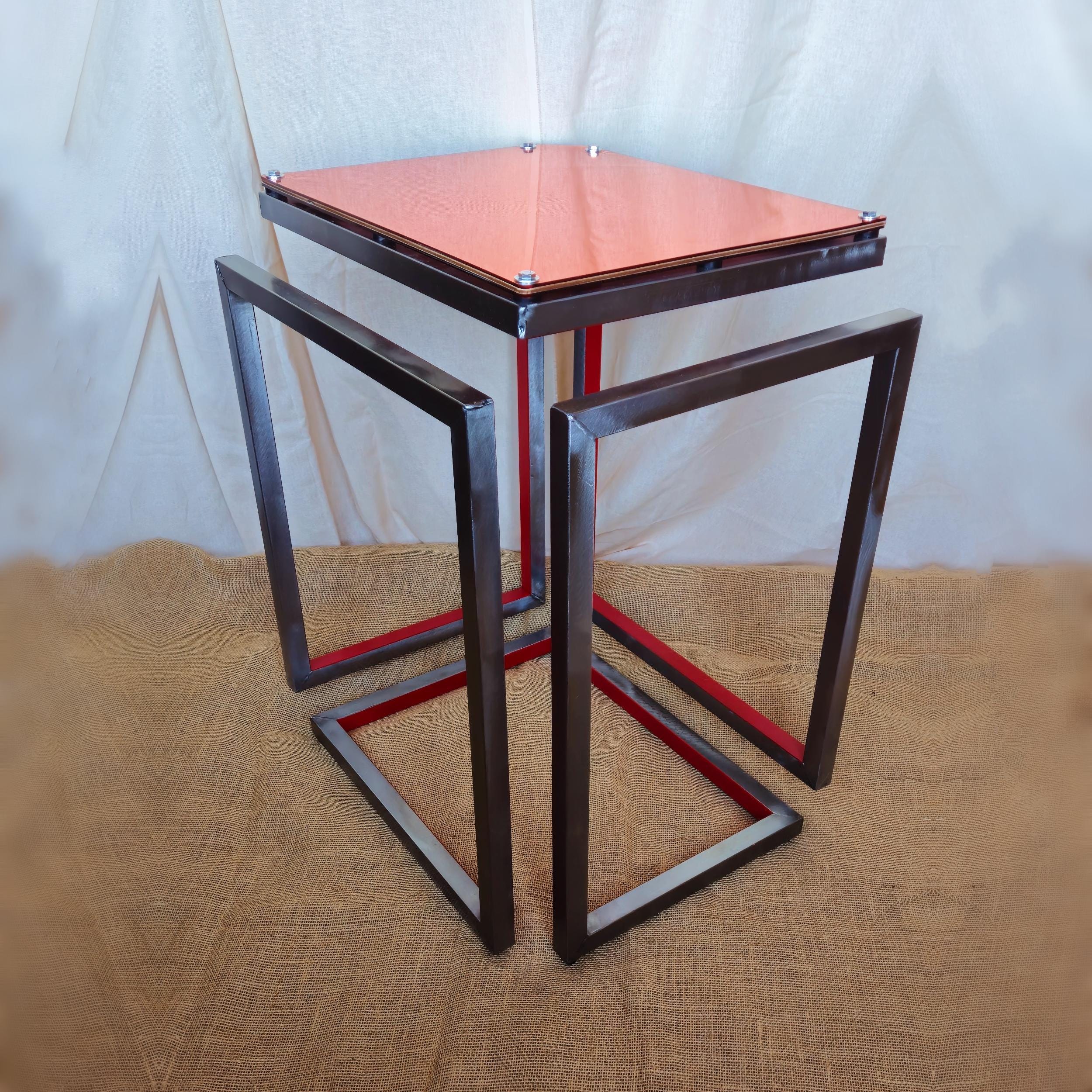 Unique Infinity Coffee Table: TIG Welded Steel, Acrylic & Wood - Etsy
