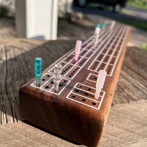 Precision Cribbage Board Template | Acrylic Drill & Router Guide - Etsy