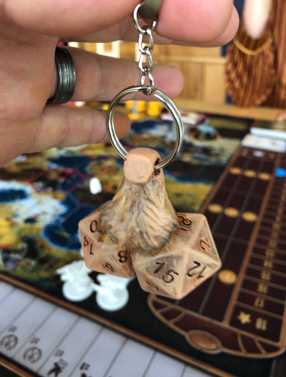 D20 Truck Nuts Keychain STL - Etsy