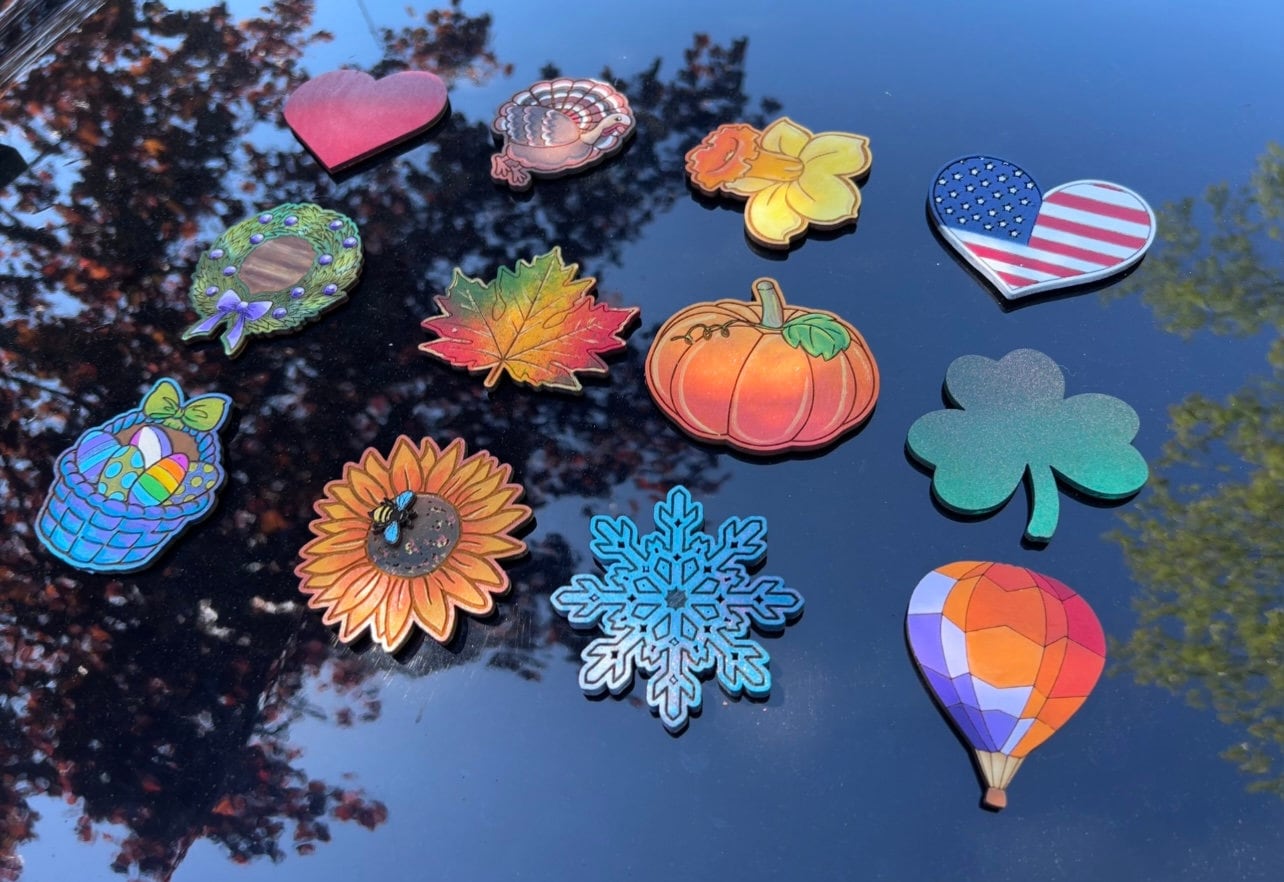 Magnetic 'welcome to Our Home' Sign With Interchangeable Icons. 17x9.25 ...