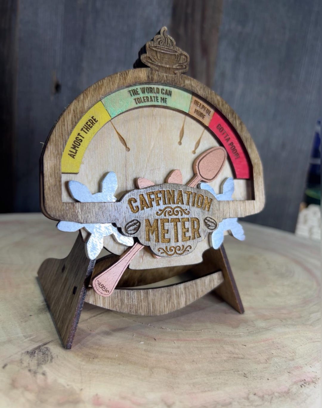 DIY Caffeination Meter: Interactive Laser Cut Desk Toy (digital ...