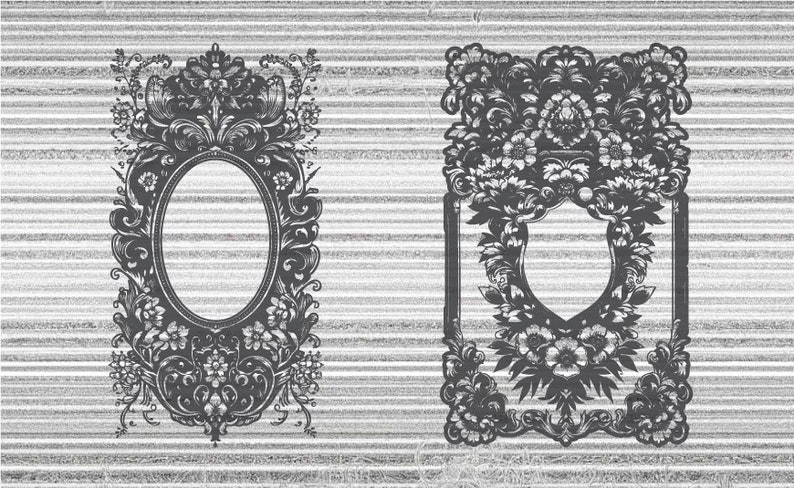 Elegant & Fancy Banners and Frames Pack 2 Svg Png Pdf Eps Ai Vector ...