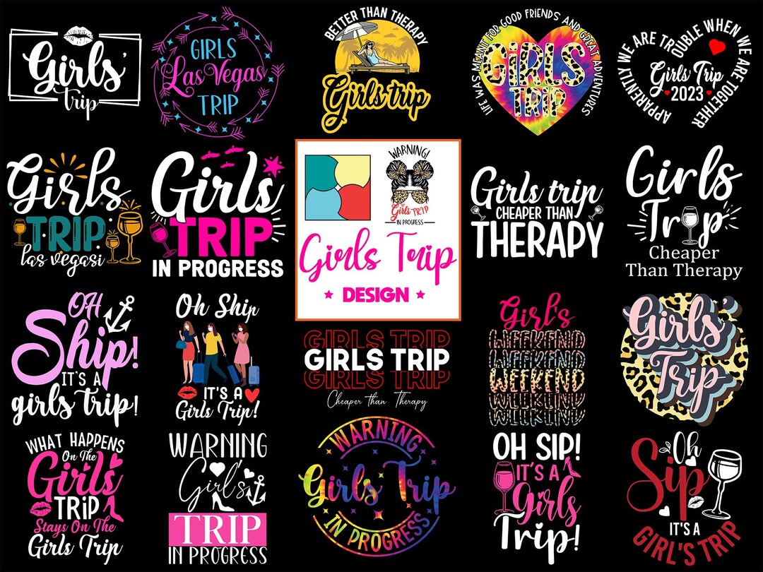 Girls Trip 2025 Png, Girls Trip Png, Girls Trip 2025 Shirt, Summer Trip ...