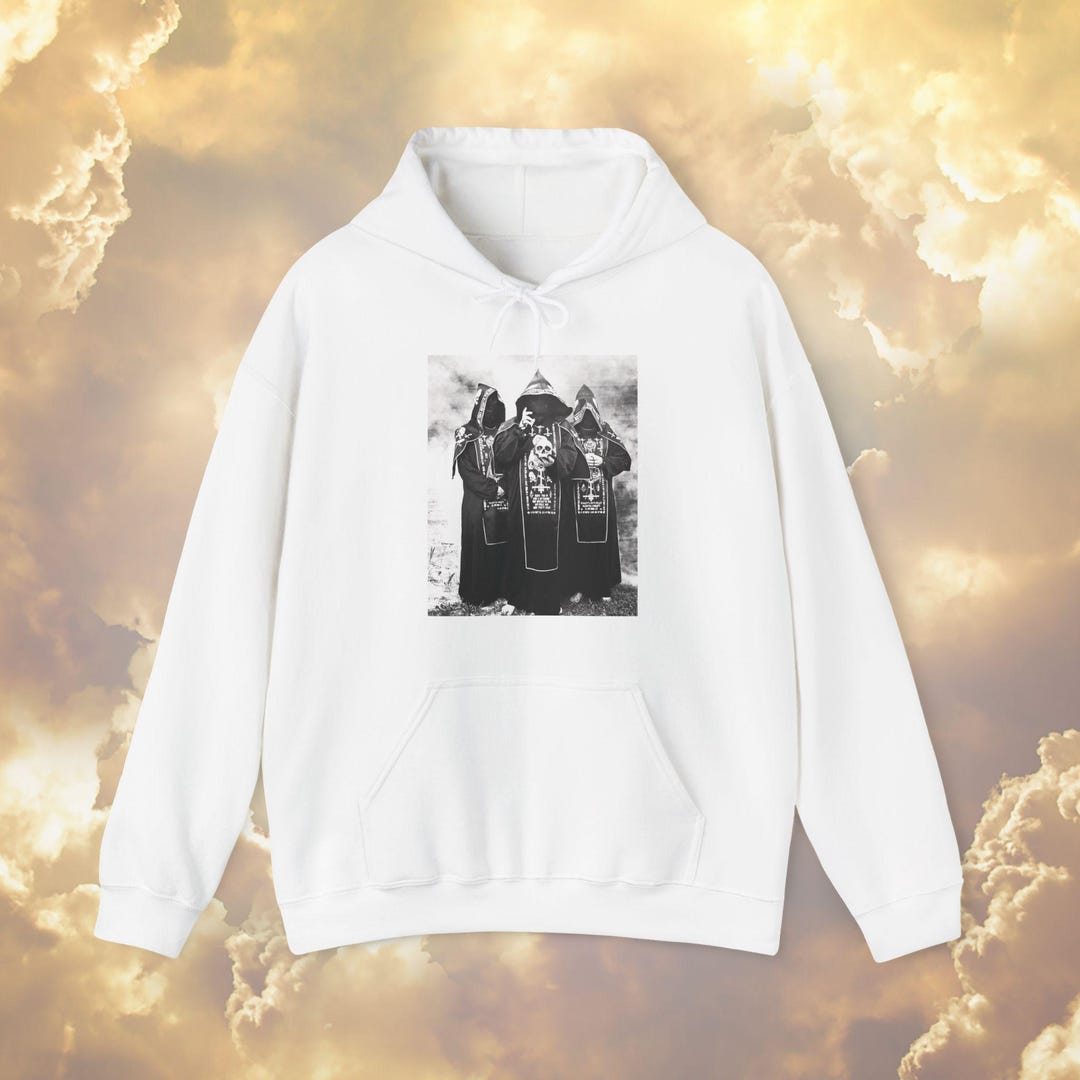 Orthodox Schema Monks, Christian Hooded Sweatshirt Cozy Religious ...