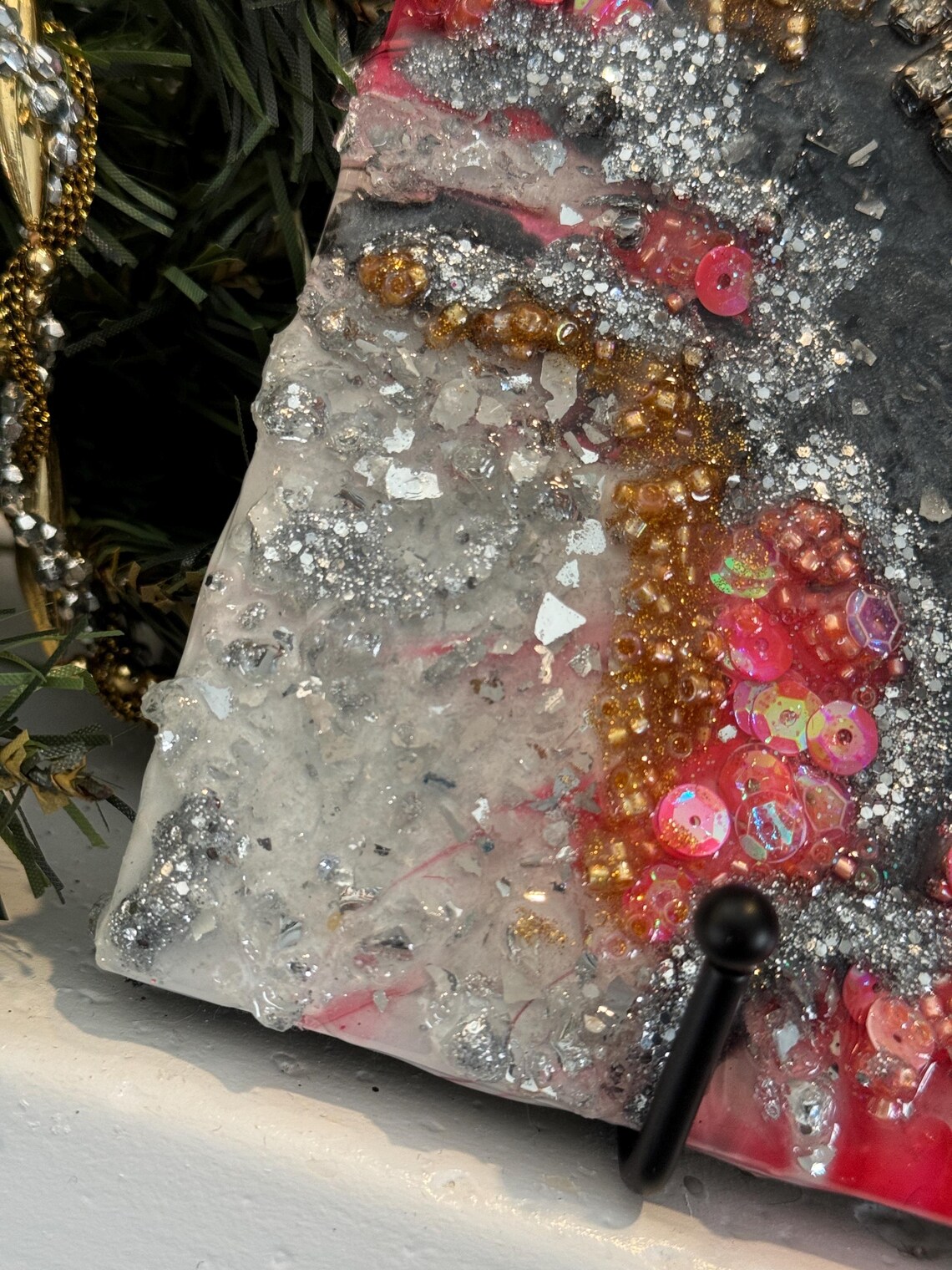 Embellished 6x6 Ceramic Tiles - Coral Beauty - Etsy