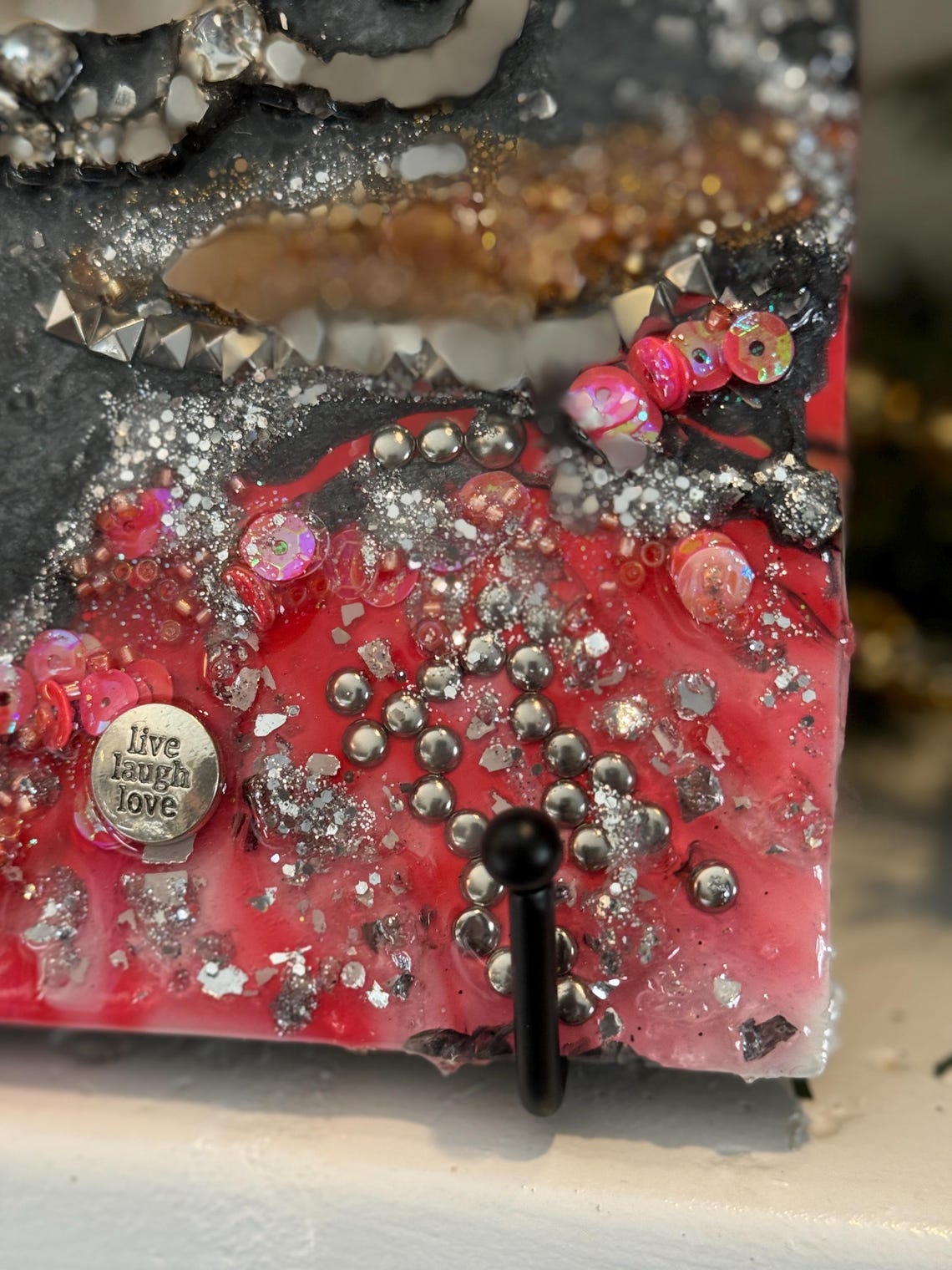 Embellished 6x6 Ceramic Tiles - Coral Beauty - Etsy