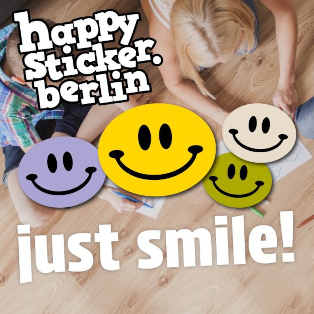 Smiley Face Stickers for Children and Adults. Also Ideal for Motivation ...