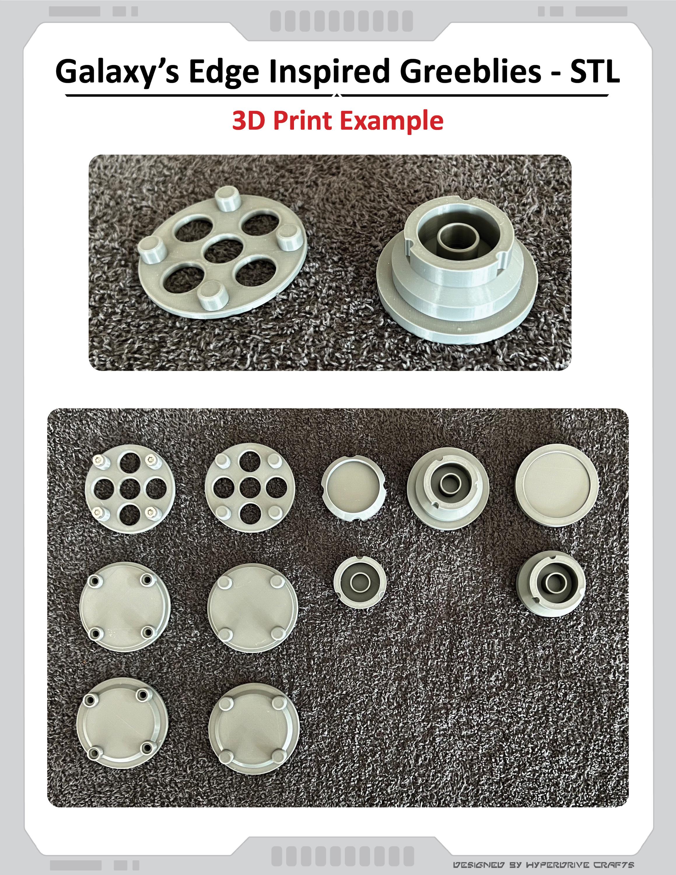 Galaxy's Edge Inspired Greeblie Prop Replica - STL File - Etsy