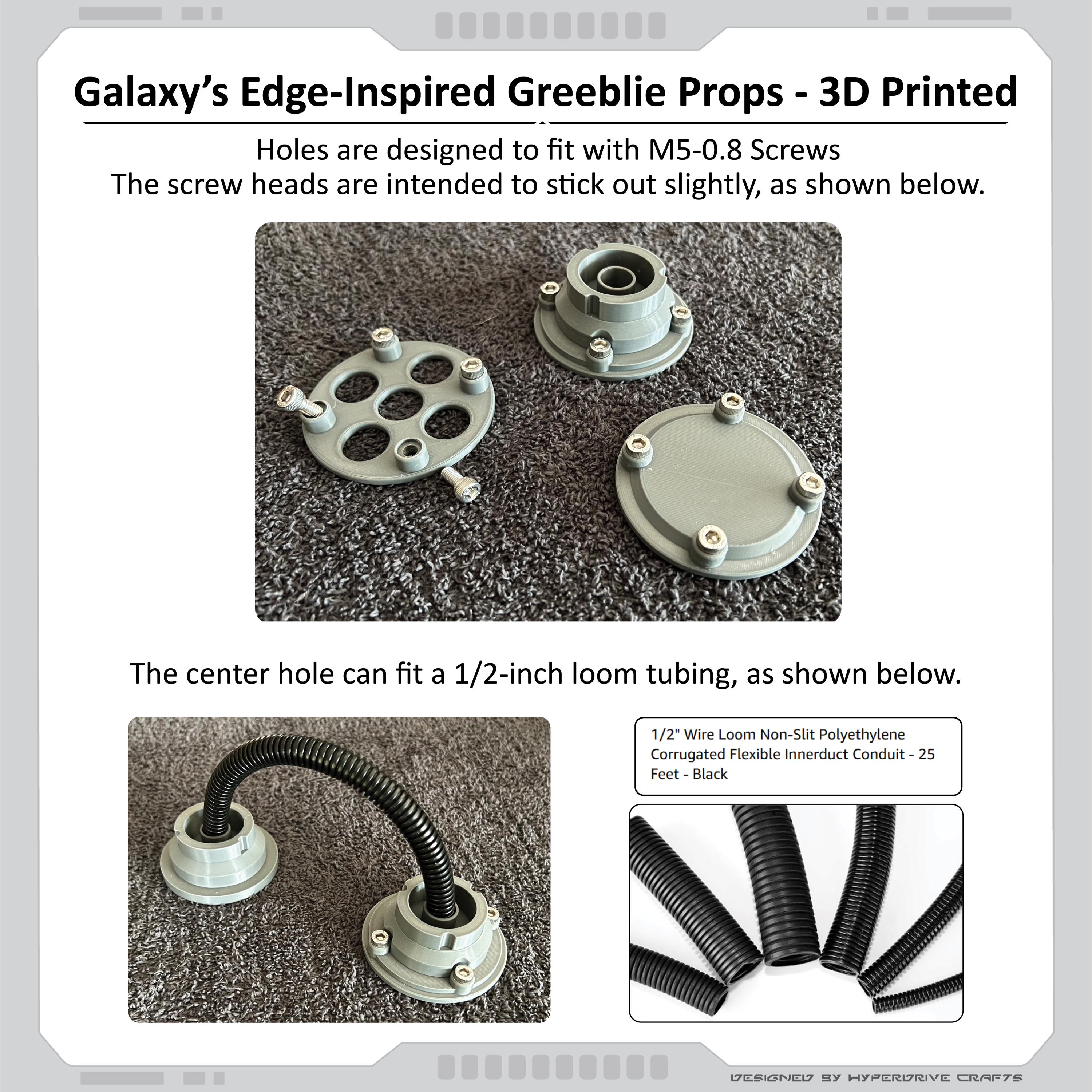 3D Printed Star Wars Galaxy's Edge Inspired Greeblie Prop Replica - Add ...