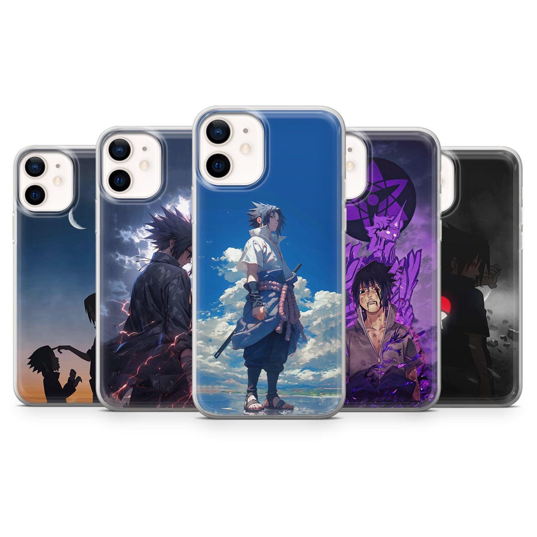 Naruto Phone Case Sasuke Uchihacover for iPhone 16pro, 15, 14, 13, 12 ...