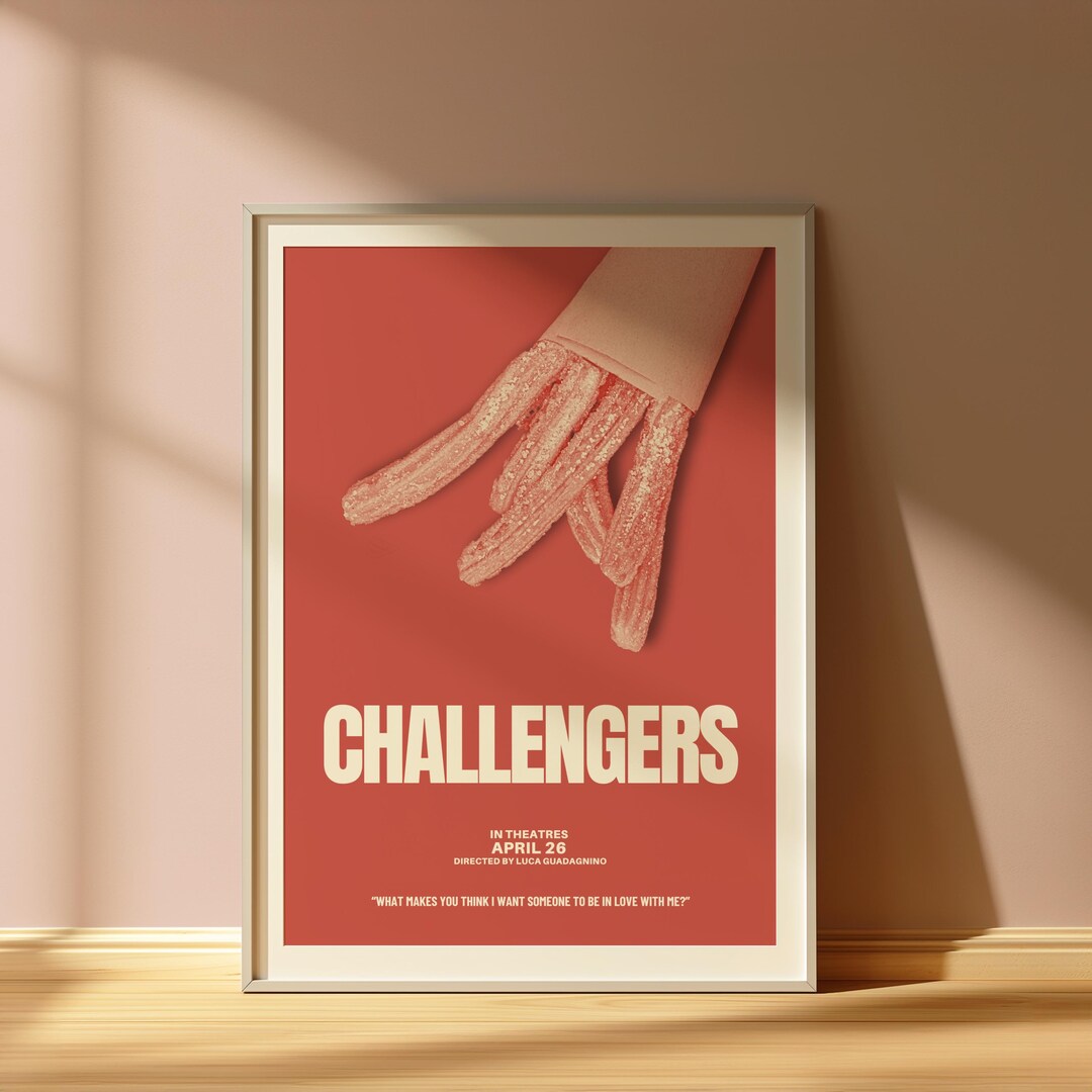 Challengers Wall Art | Movie Poster | Digital Download | Wall Art Print ...