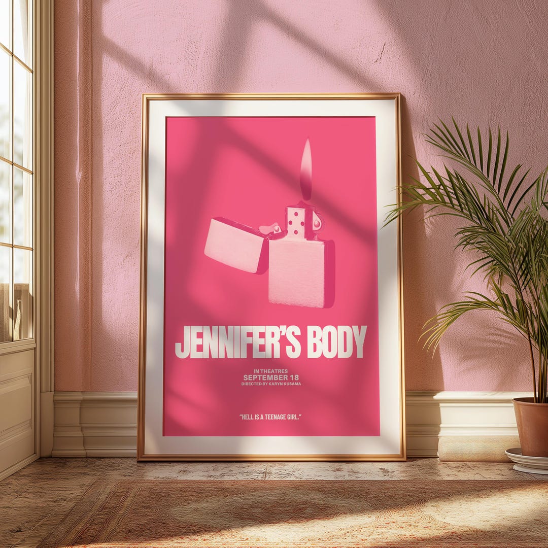 Jennifer's Body Wall Art | Movie Poster | Digital Download | Wall Art ...