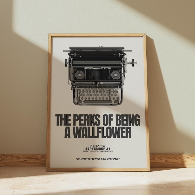 Perks of Being a Wallflower Wall Art | Movie Poster | Digital Download ...