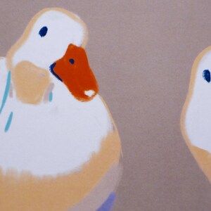 Funny Bathroom Decor Goose Art Print Are You Pooping Digital ...