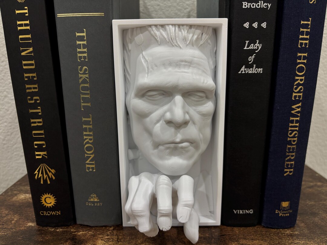 Frakenstein's Monster Book Nook Shelf Decoration Decor Bookend ...