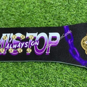 NEW Rhea Ripley World Heavyweight Championship Title Wrestling Belt 2mm ...