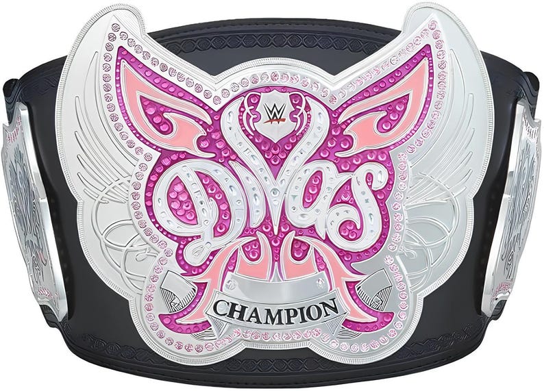 Premium WWE Divas Wrestling Championship Replica Belt (2014) 2mm/4mm ...