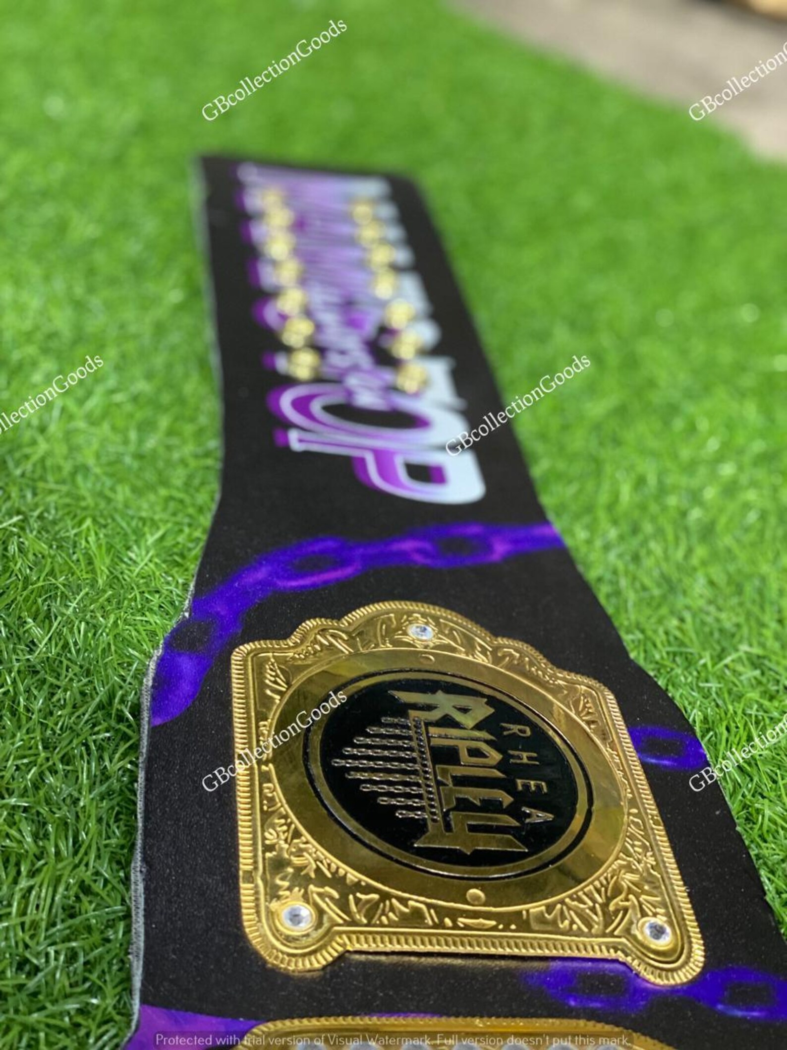 NEW Rhea Ripley World Heavyweight Championship Title Wrestling Belt 2mm ...