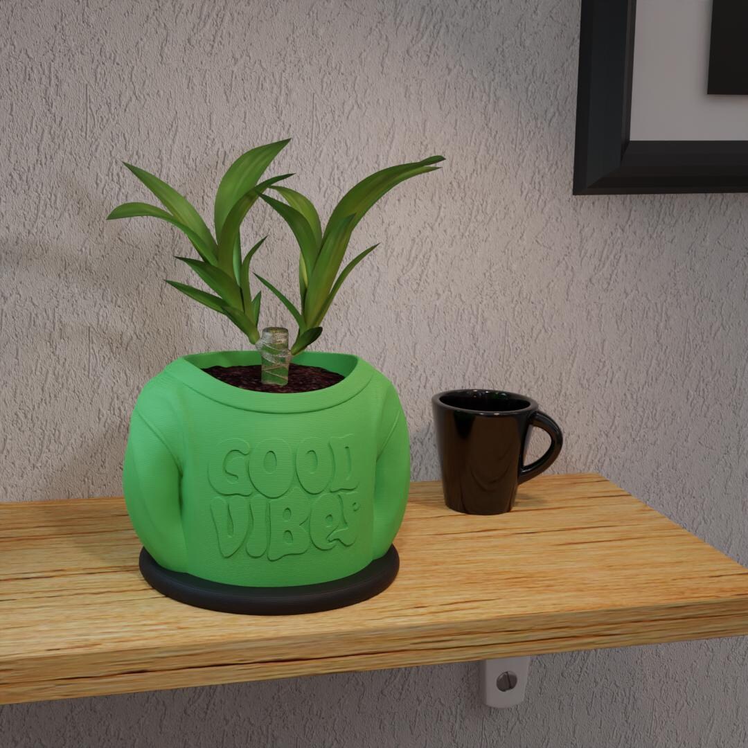 Planter, Good Vibes, Indoor Planter, Planter Sweater, Sweater - Etsy
