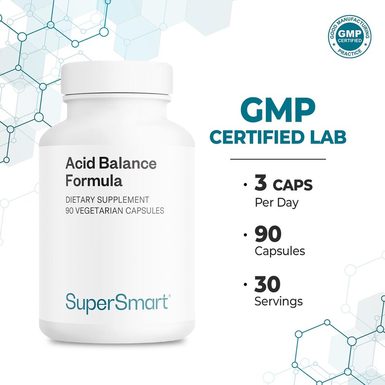 Supersmart Acid Balance Formula (advanced Complex) - With Zinc L ...