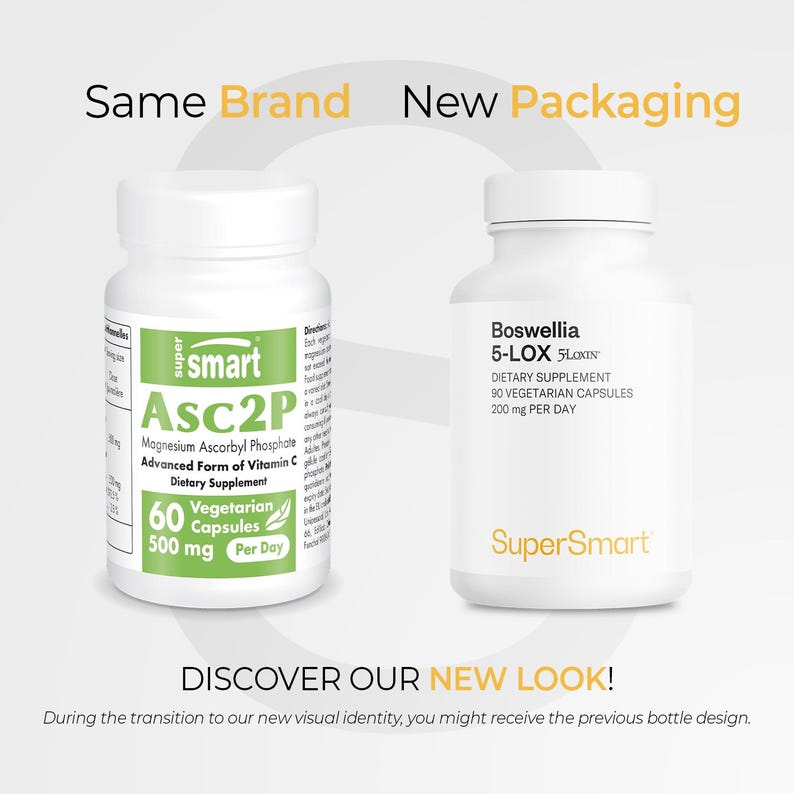 Supersmart Boswellia 5-LOX 200mg per Day (patented) - AKBA Supplement ...