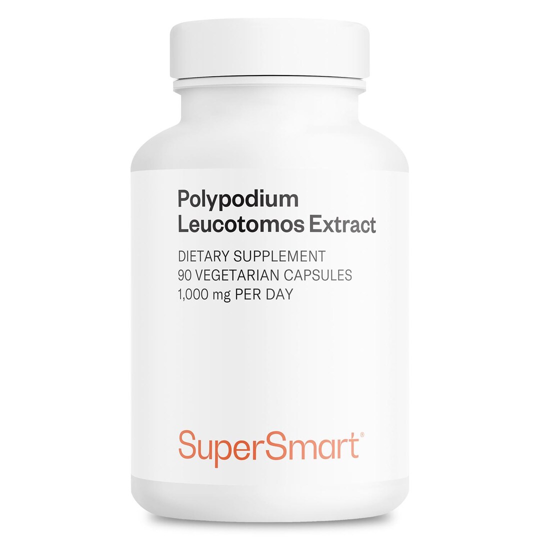 Supersmart Polypodium Leucotomos Extract 1000mg per Day (fern Extract 4 ...
