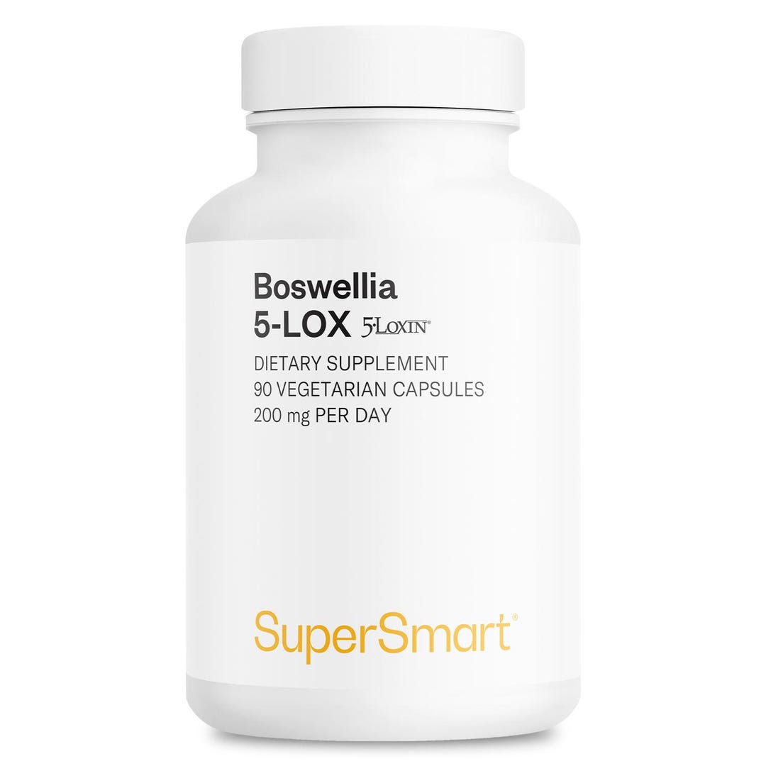 Supersmart Boswellia 5-LOX 200mg per Day (patented) - AKBA Supplement ...