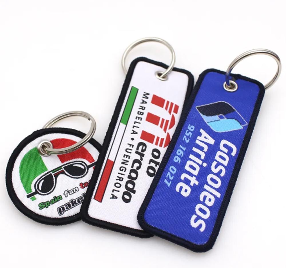 Embroidered Keychains, Personalized Keytags, Custom Crew Tags, Flight ...