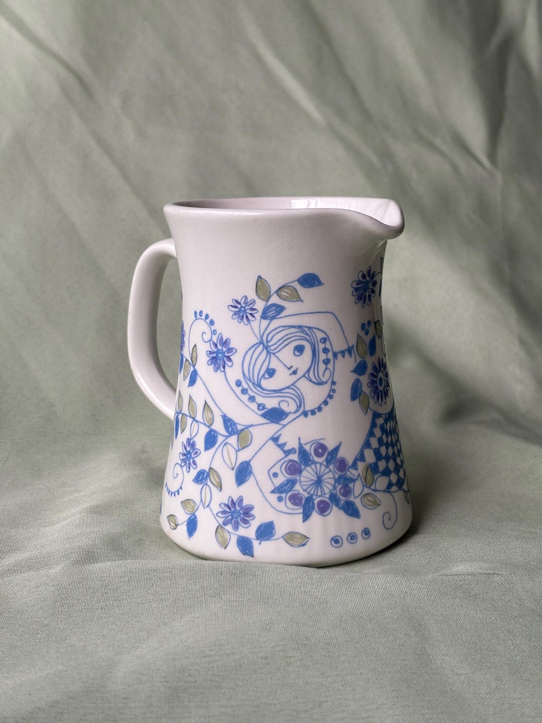 Figgjo Norway Lotte Creamer or Cream Pitcher - Vintage Turi-design ...