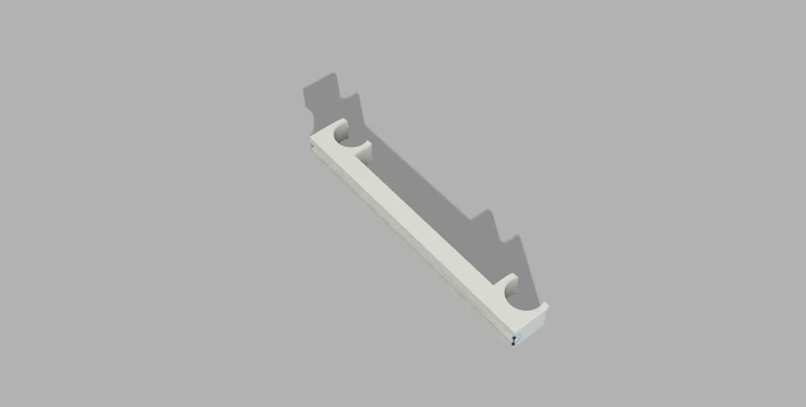 Pegboard Conduit Shelf Attachment STL File: DIY Filament Spool Storage ...