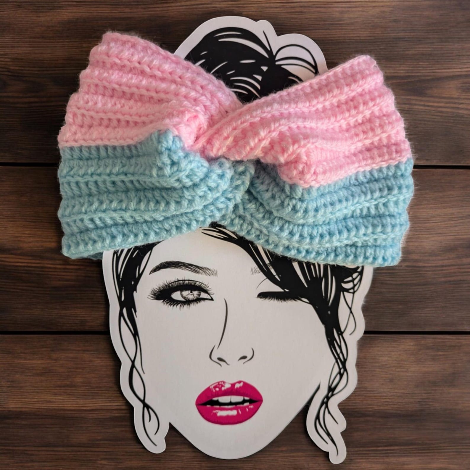 Crafters Display Card, Headband Holder for Craft Fairs, Accessory for ...