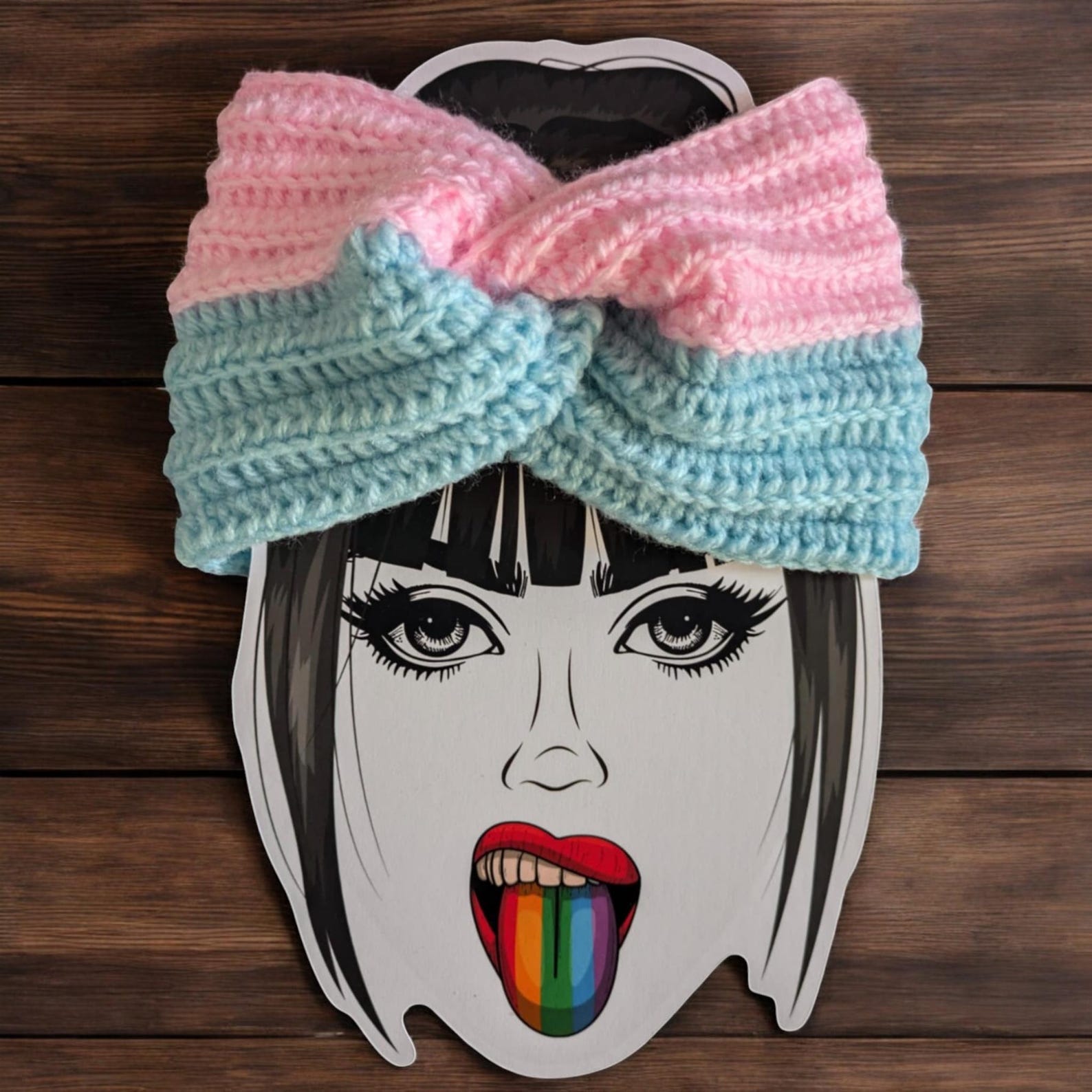 Crafters Display Card, Headband Holder for Craft Fairs, Accessory for ...