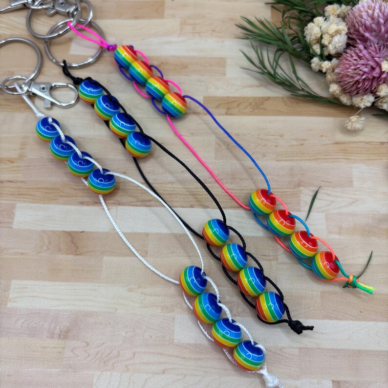 Sliding Fidget Keychain: Quiet Pocket Sensory Toy - Etsy