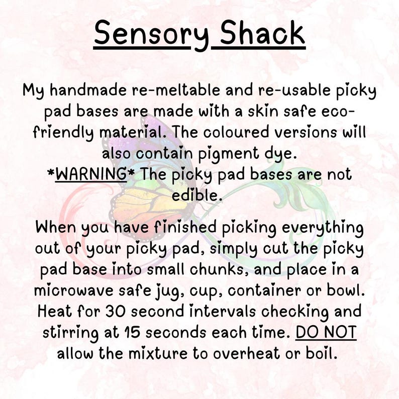 Eco-friendly Reusable Picky Pad: Tactile Sensory Fidget for Adults ...