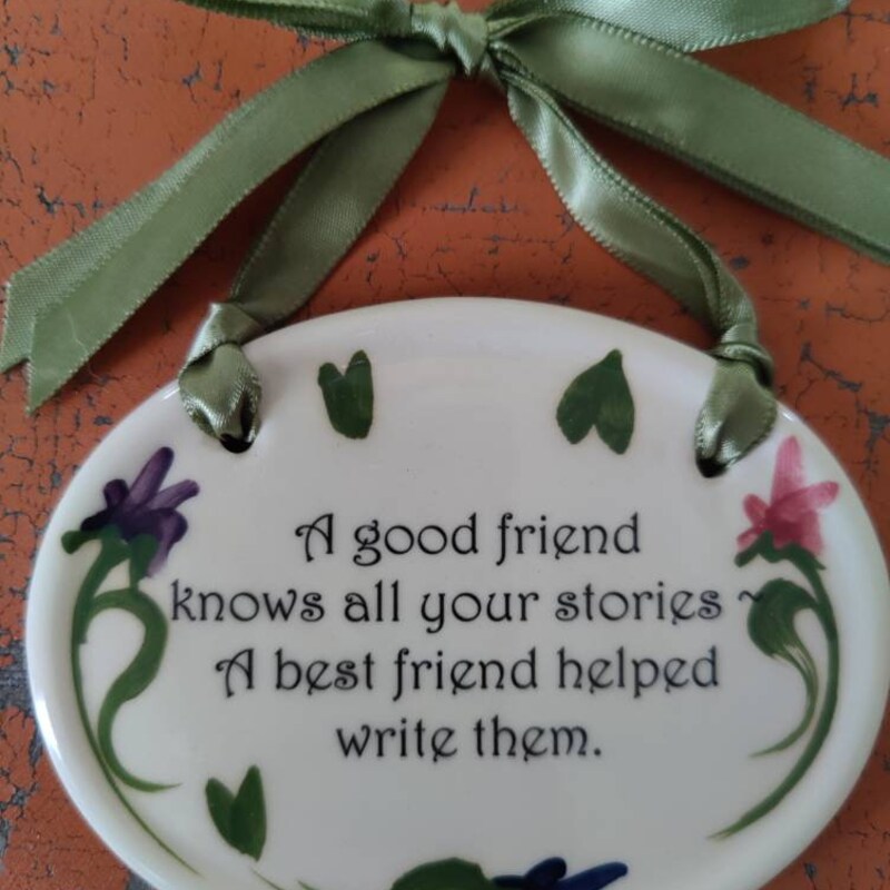 Friendship Plaque - Etsy