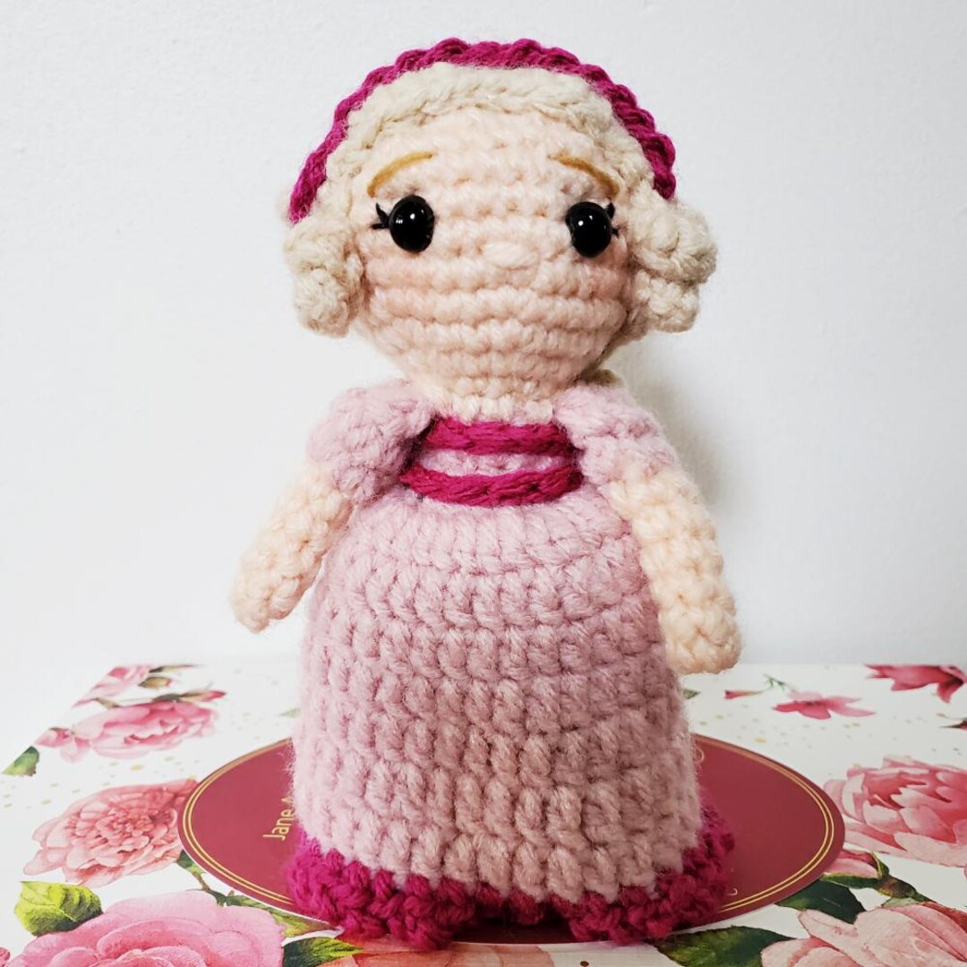 Emma Woodhouse Crochet Amigurumi Doll - Handmade Jane Austen Gift for ...