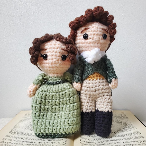 Jane Austen Dolls Crochet - Etsy