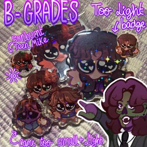 PREORDER FNAF Stickers and Badges - Etsy