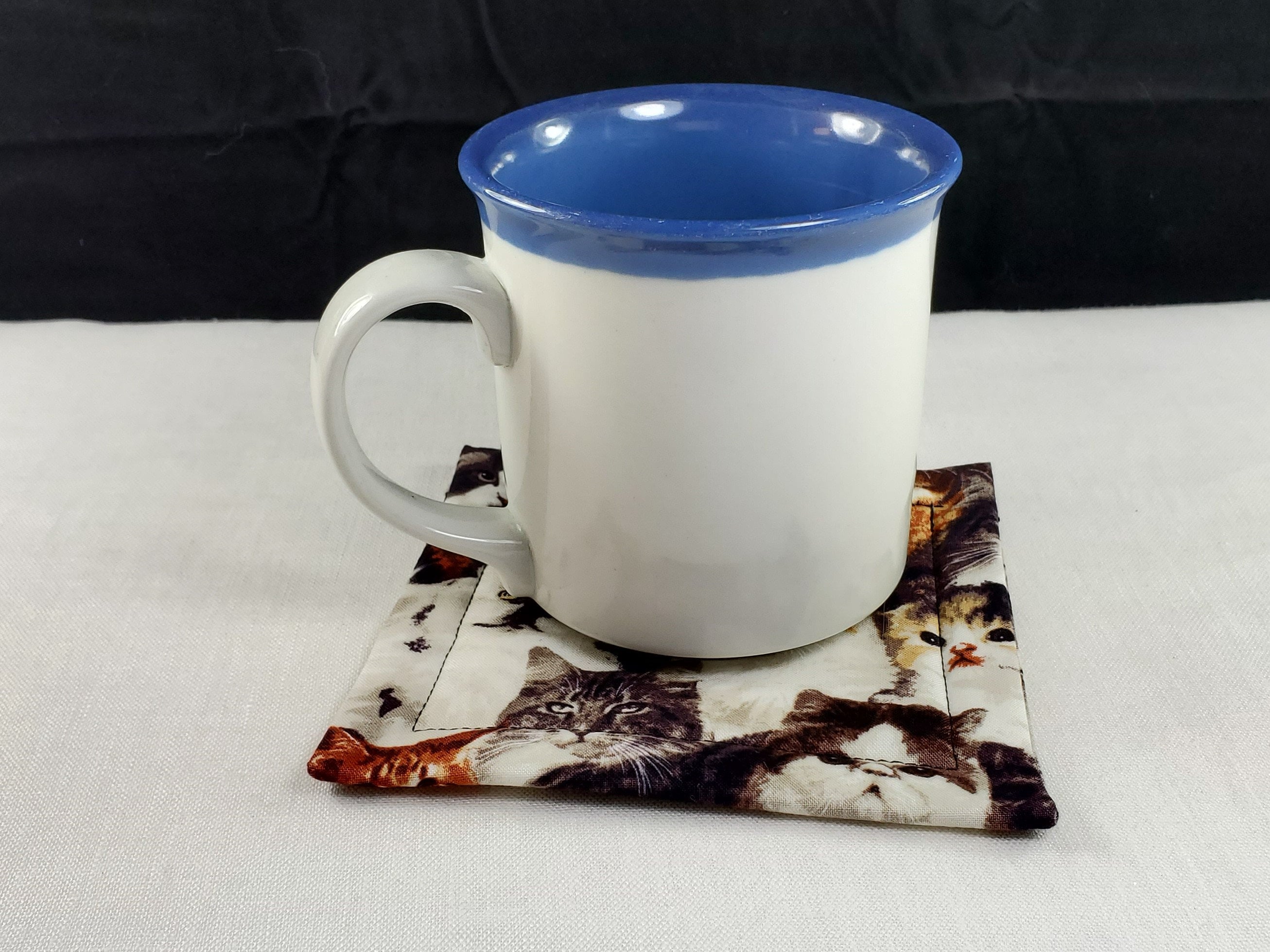 Wine Cloth Coaster Cloth Coaster Fabric Coaster - Etsy