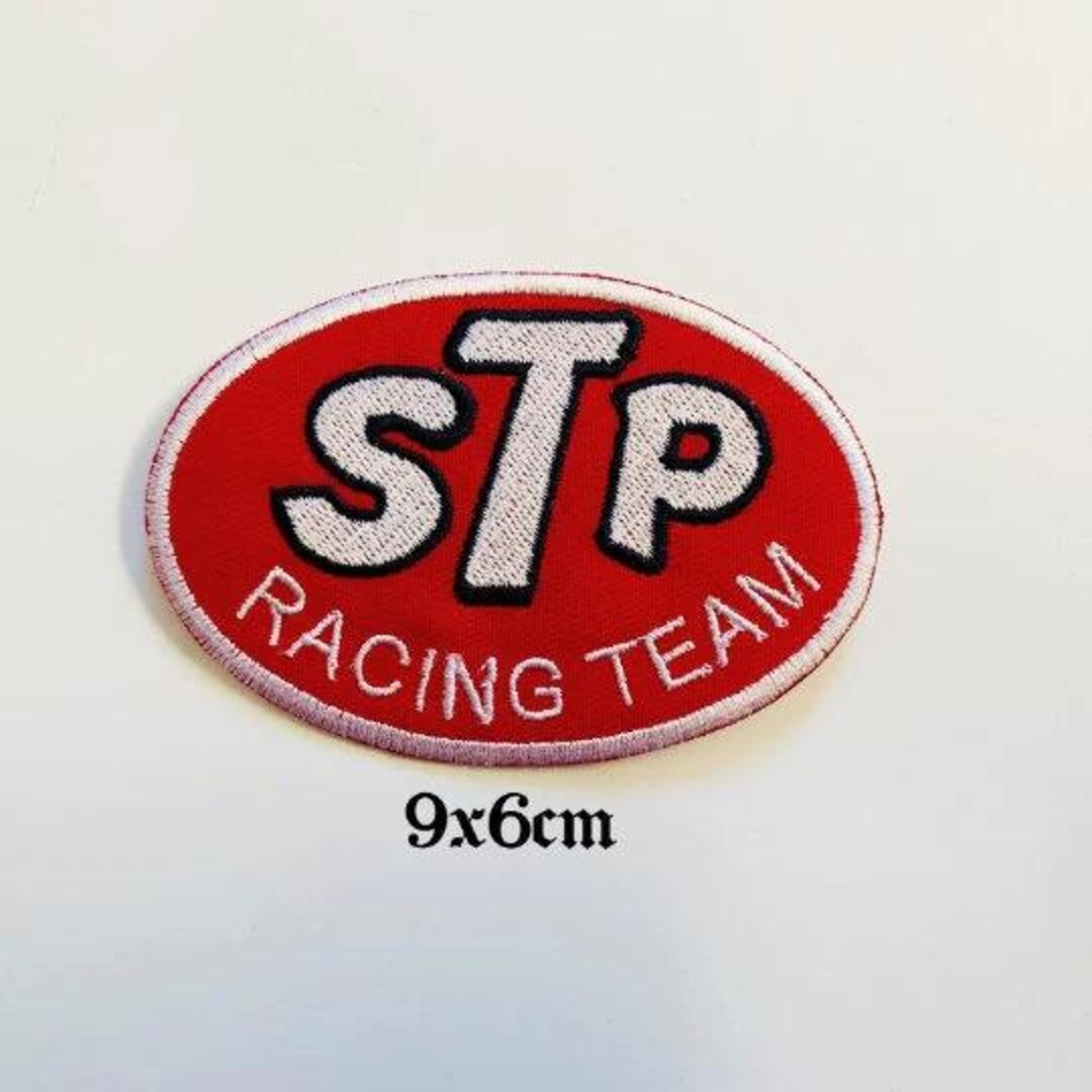 STP Racing Team Embroidered Patch Badge Sew / Iron on for Jacket Jeans ...
