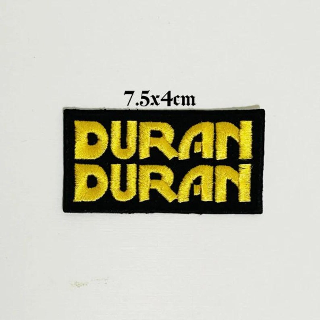 Duran Duran Shoulder Banner Embroidered Patch Badge Sew / Iron on for ...