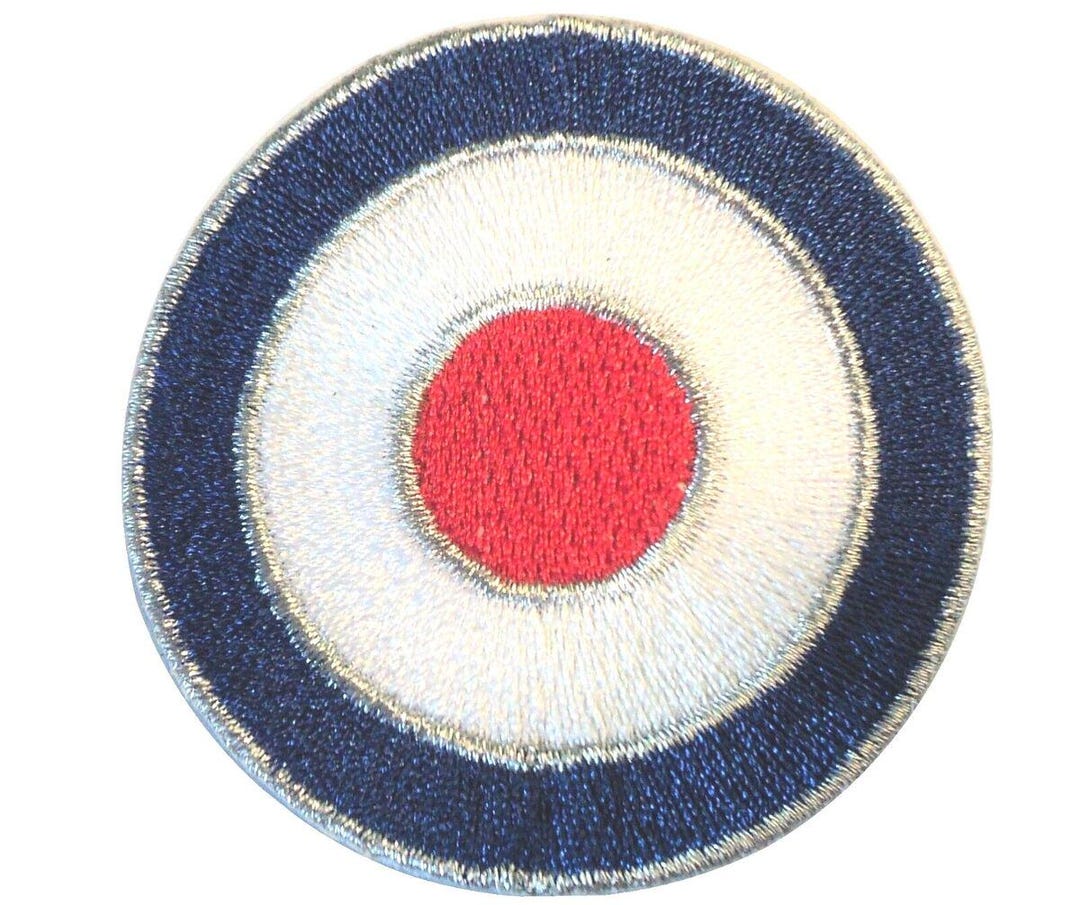 Raf Mod Royal Air Force Cool Cute Embroidered Patch Iron on Sew on ...