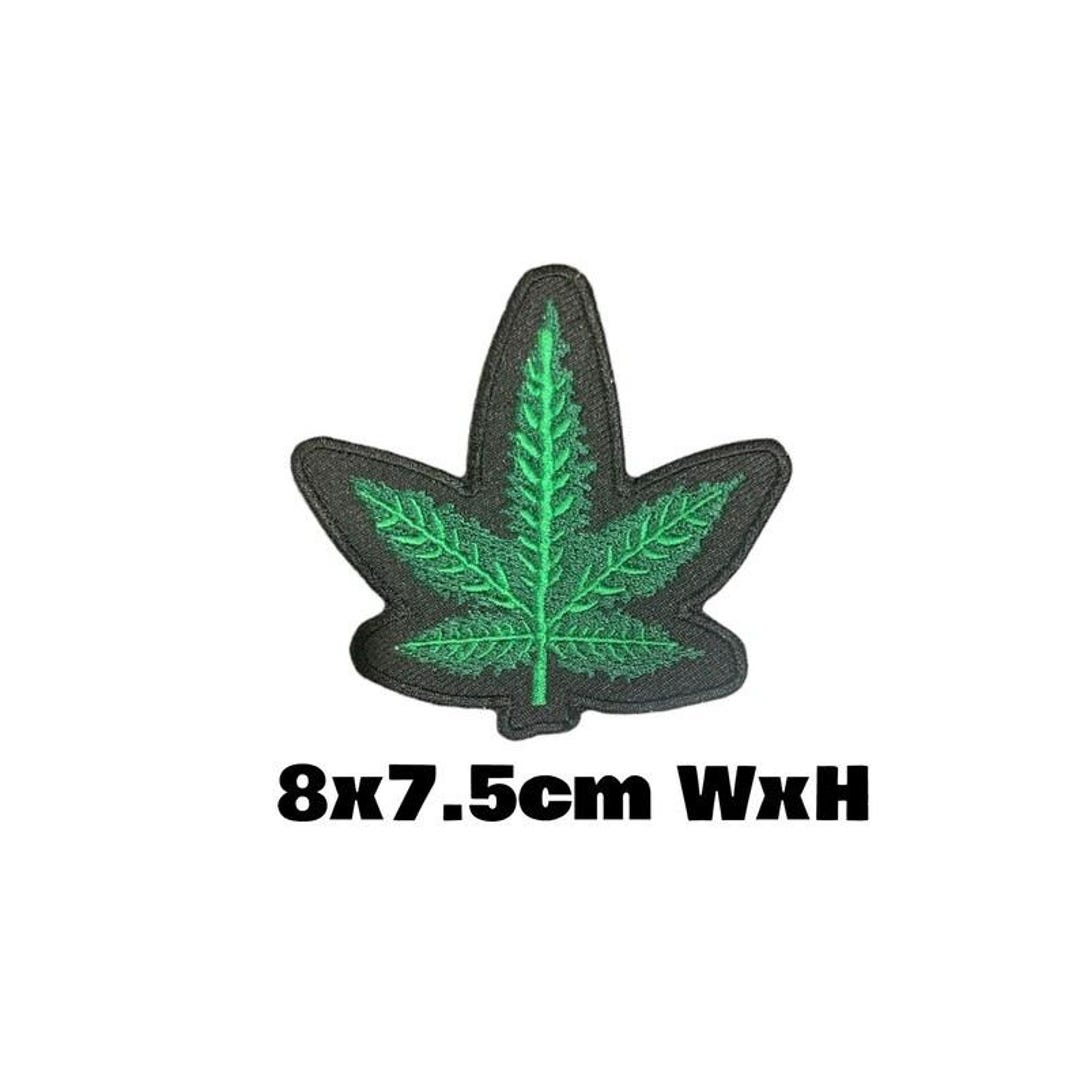 Marijuana Leaf Life Embroidered Patch Badge Iron/sew on Transfer n-1206 ...