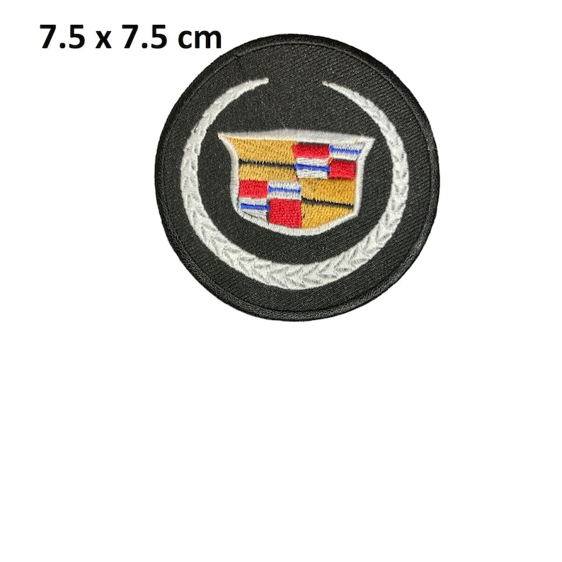 Cadillac Car Embroidered Iron on Sew on Patch Badge Luxury Vehicles new ...